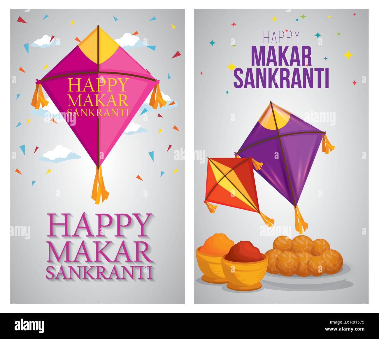 Kites food Stock Vector Images - Alamy