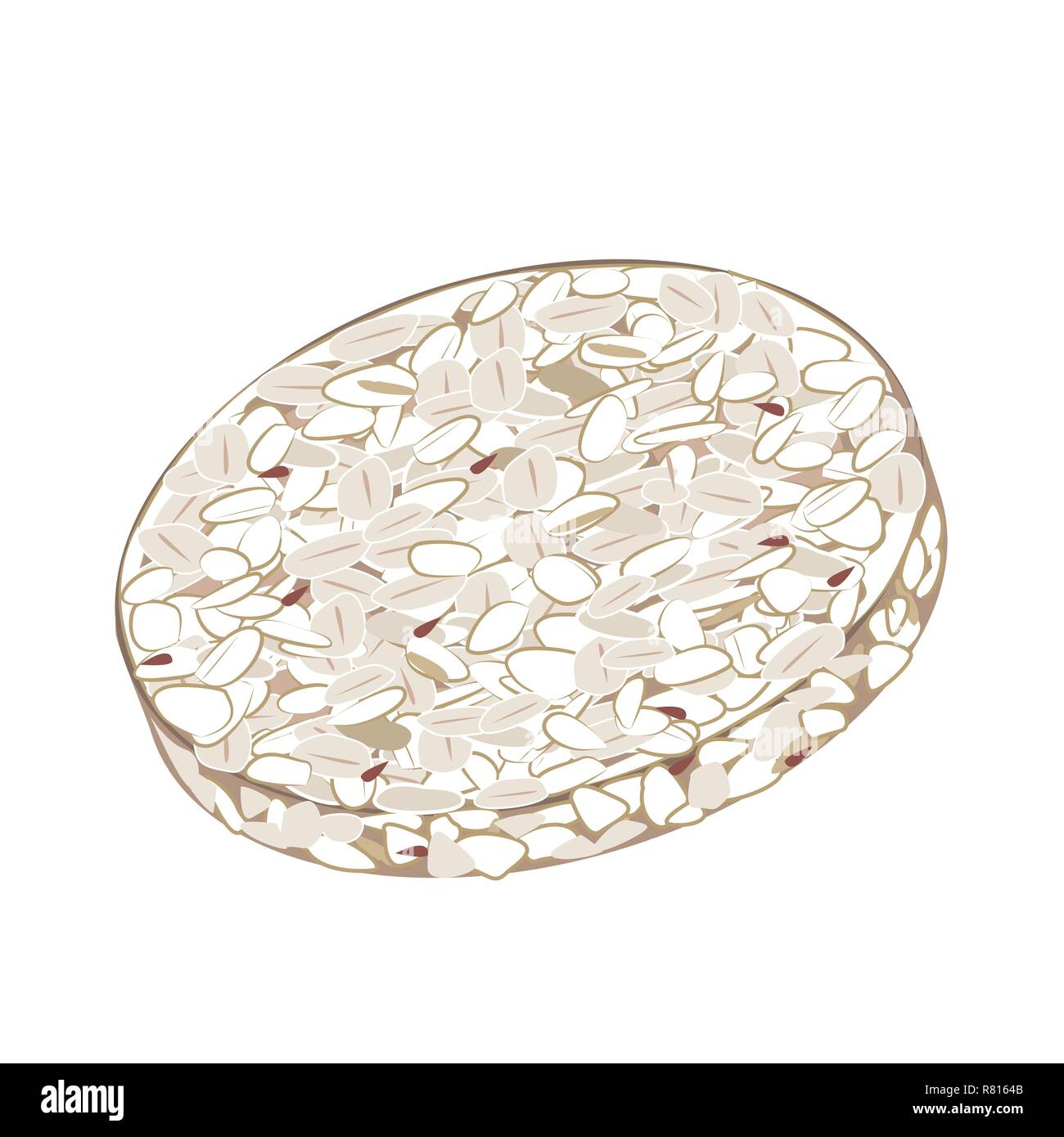 White sliced bread on white Stock Vector Images - Alamy