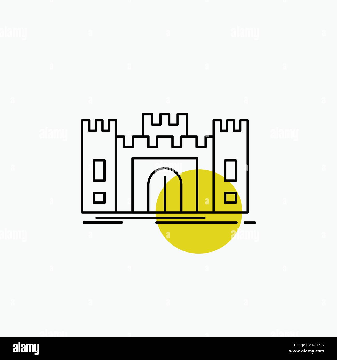 Fort fortress fortification Stock Vector Images - Alamy