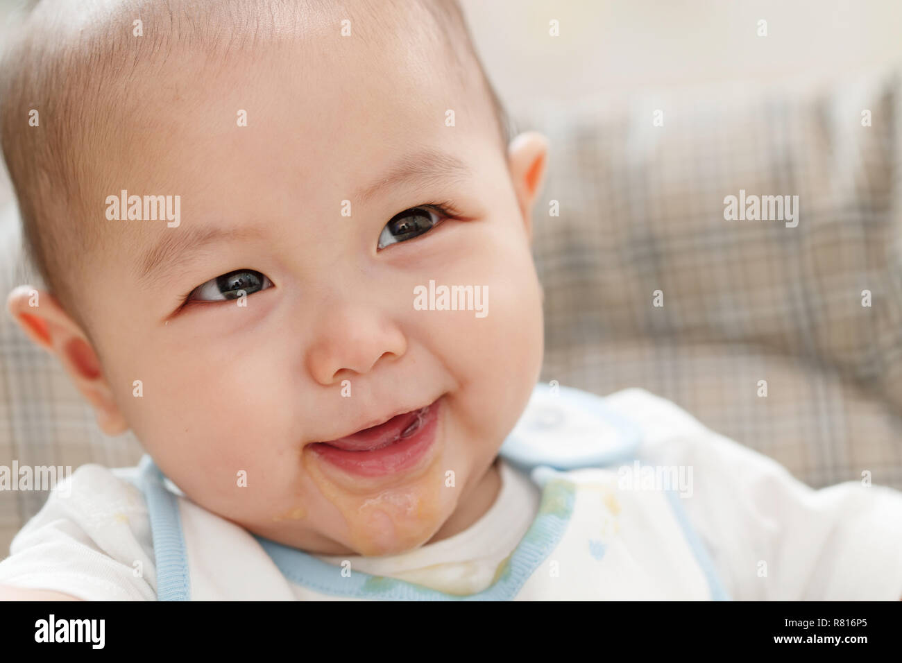 Baby saliva hi-res stock photography and images - Alamy