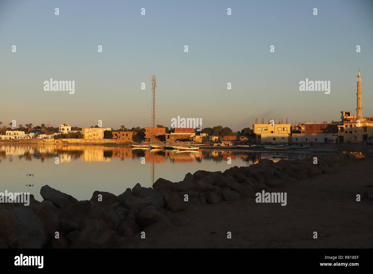 Qarun lake at the afternoon Stock Photo - Alamy