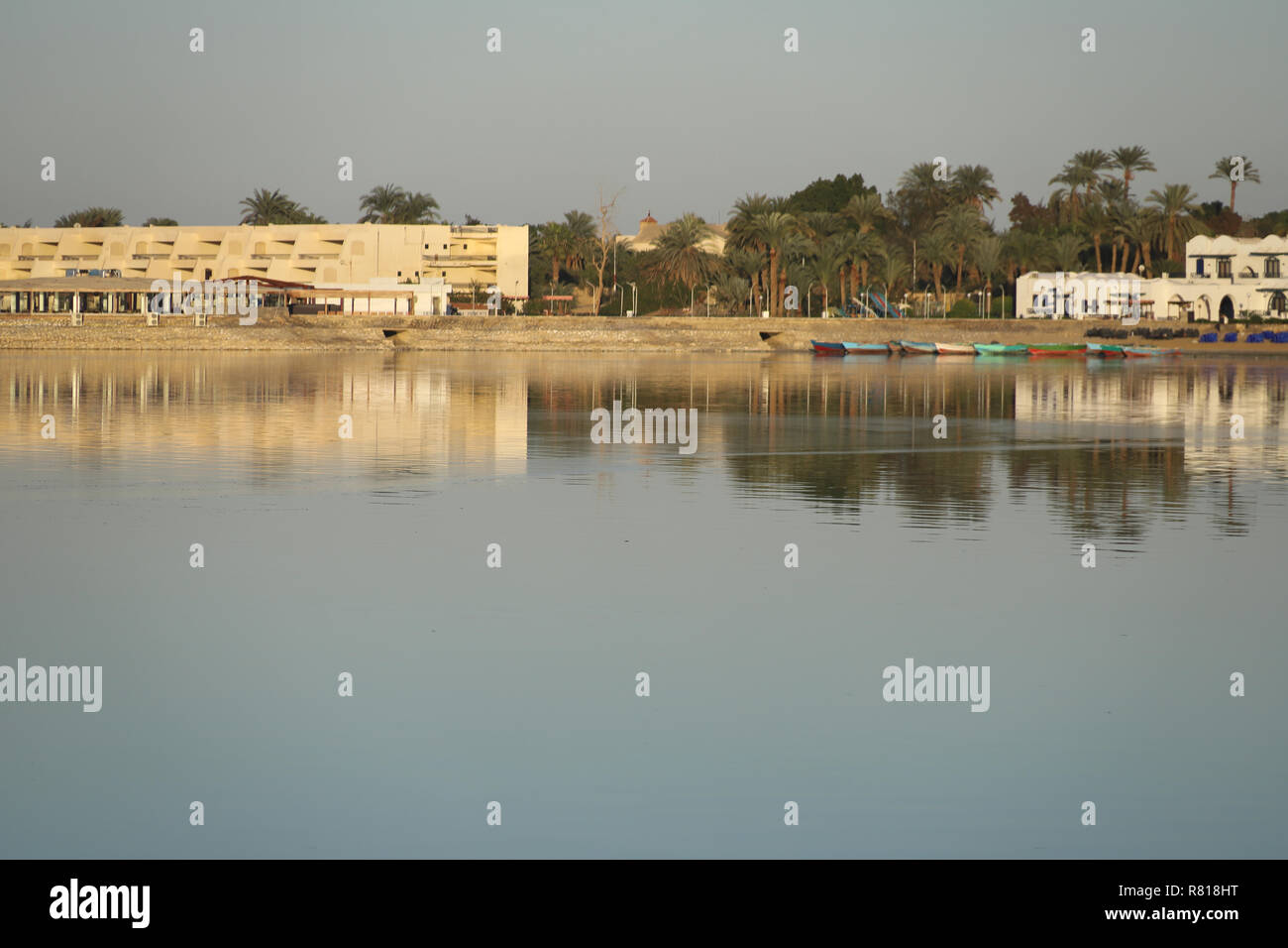 Qarun lake at the afternoon Stock Photo - Alamy