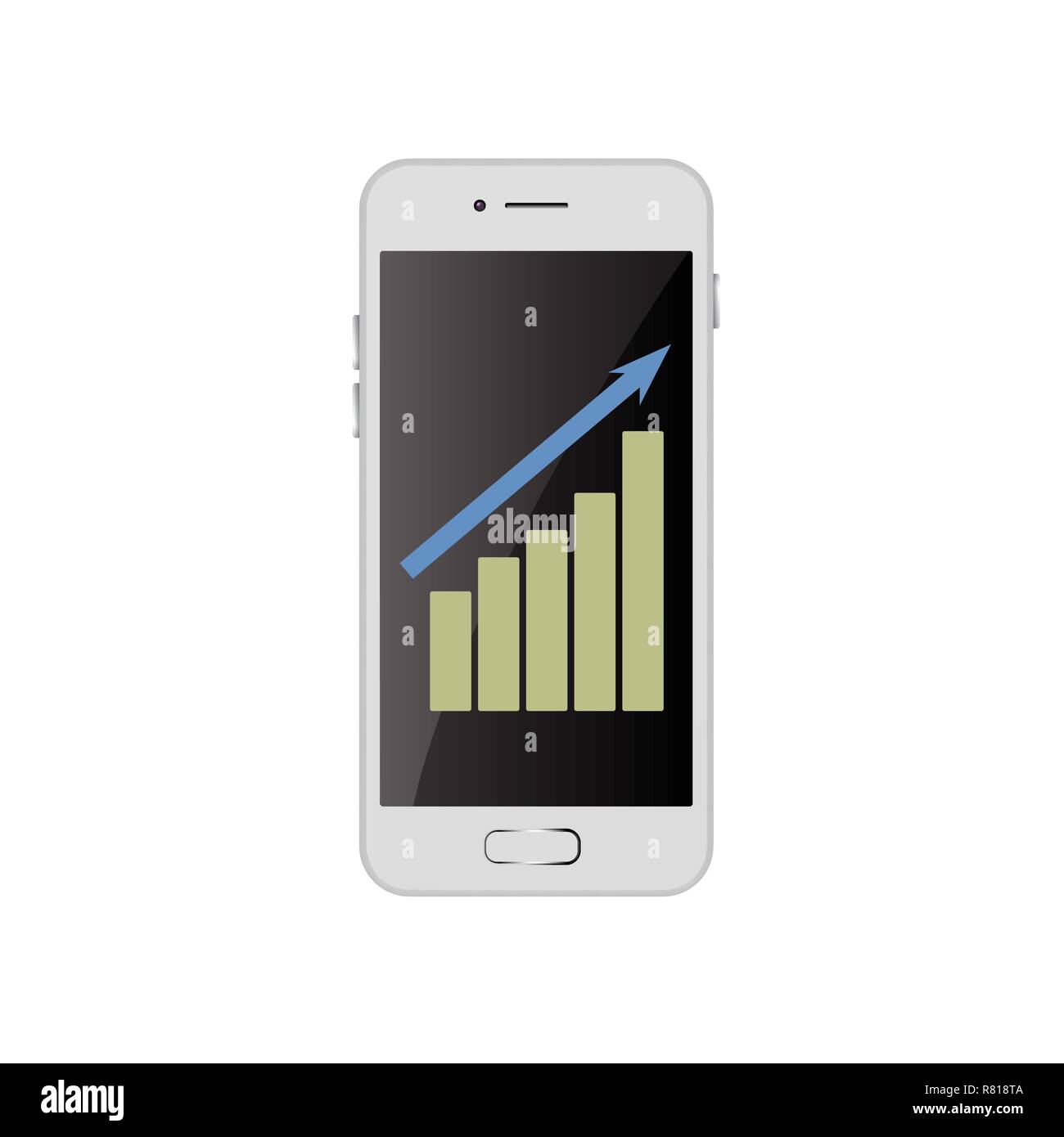 Vertical bar graph Stock Vector Images - Alamy