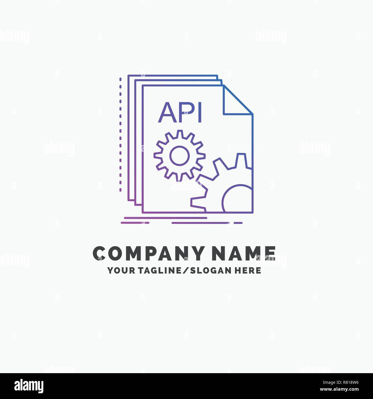 Api logo Stock Vector Images - Alamy