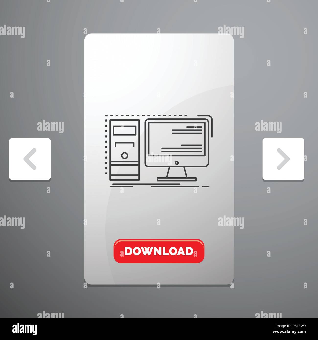 Box tower display Stock Vector Images - Alamy