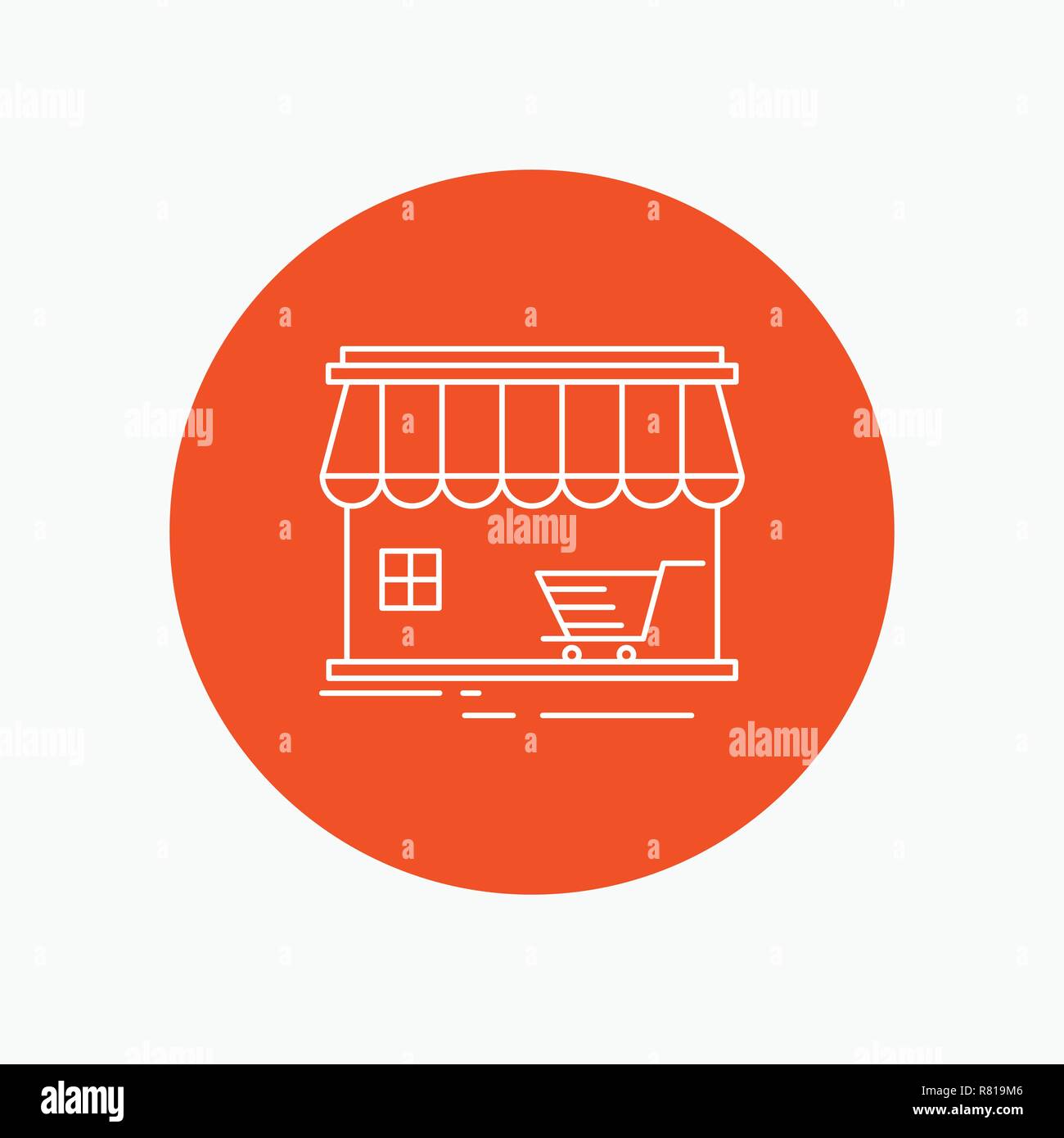 Shopping in supermarket blur Cut Out Stock Images & Pictures - Alamy