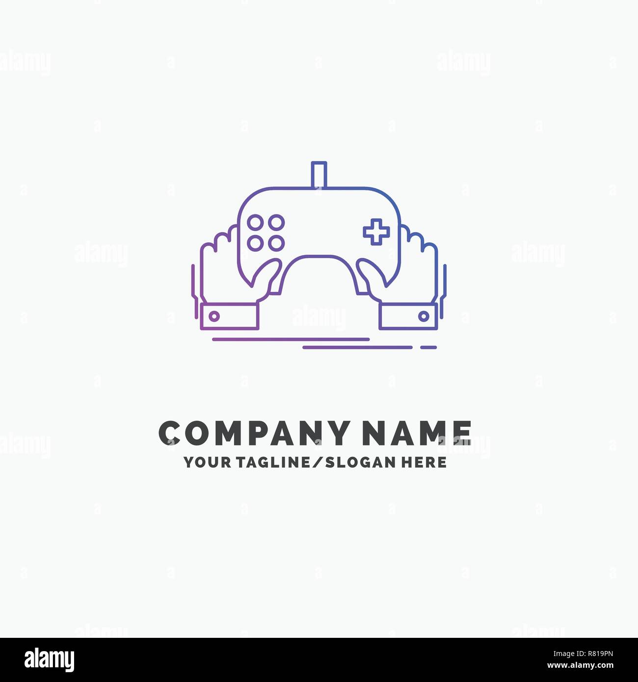 Game app logo game Stock Vector Images - Alamy