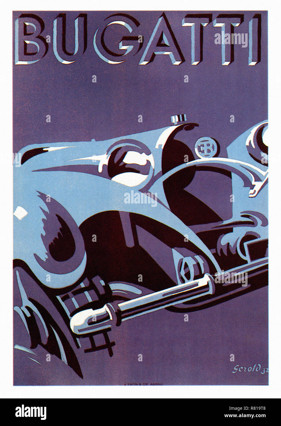 Bugatti poster Cut Out Stock Images & Pictures - Alamy