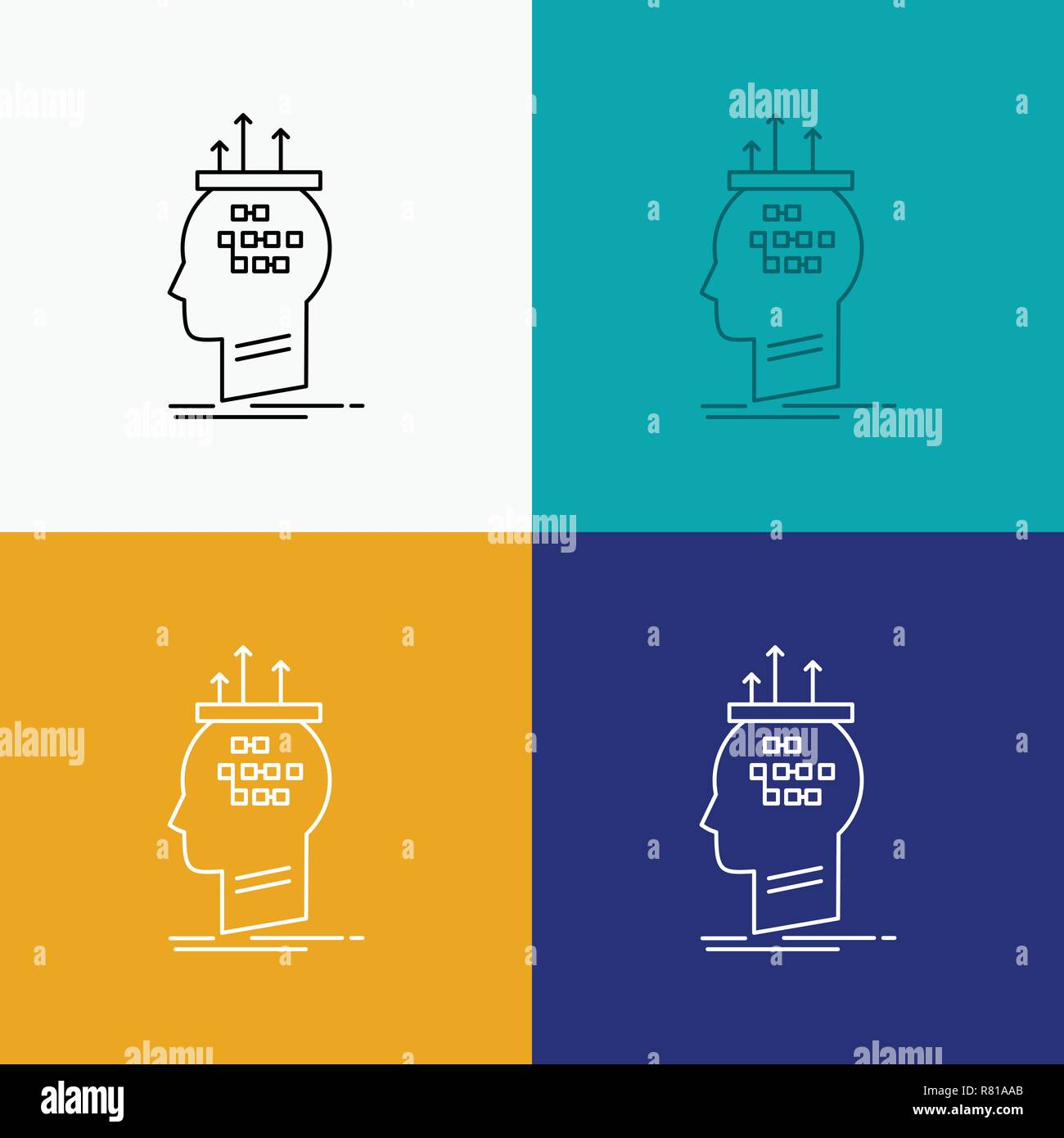 Neural network app Stock Vector Images - Alamy