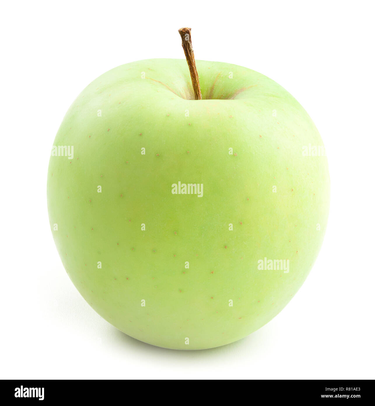 Apple. Fresh green apple isolated on white background. With clipping ...