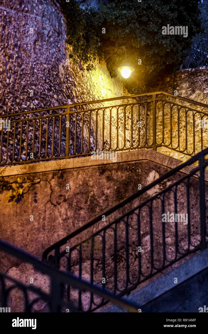 Old handrails hi-res stock photography and images - Alamy
