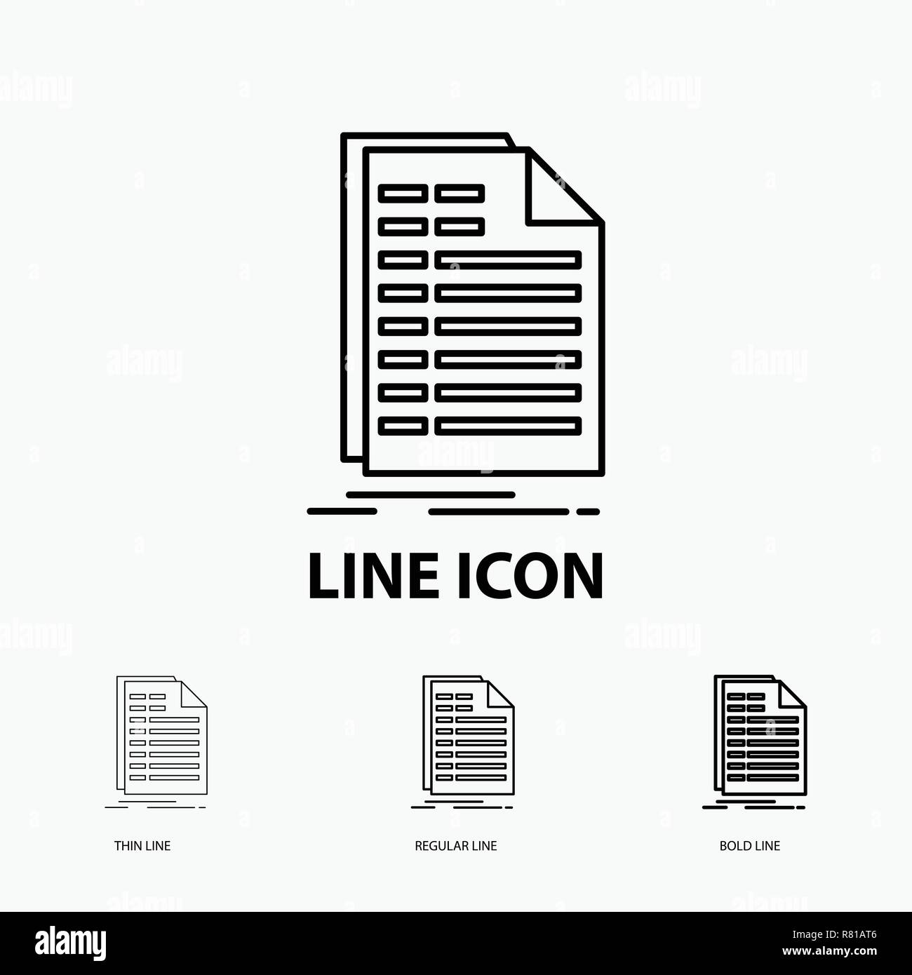 Statement icon hi-res stock photography and images - Alamy