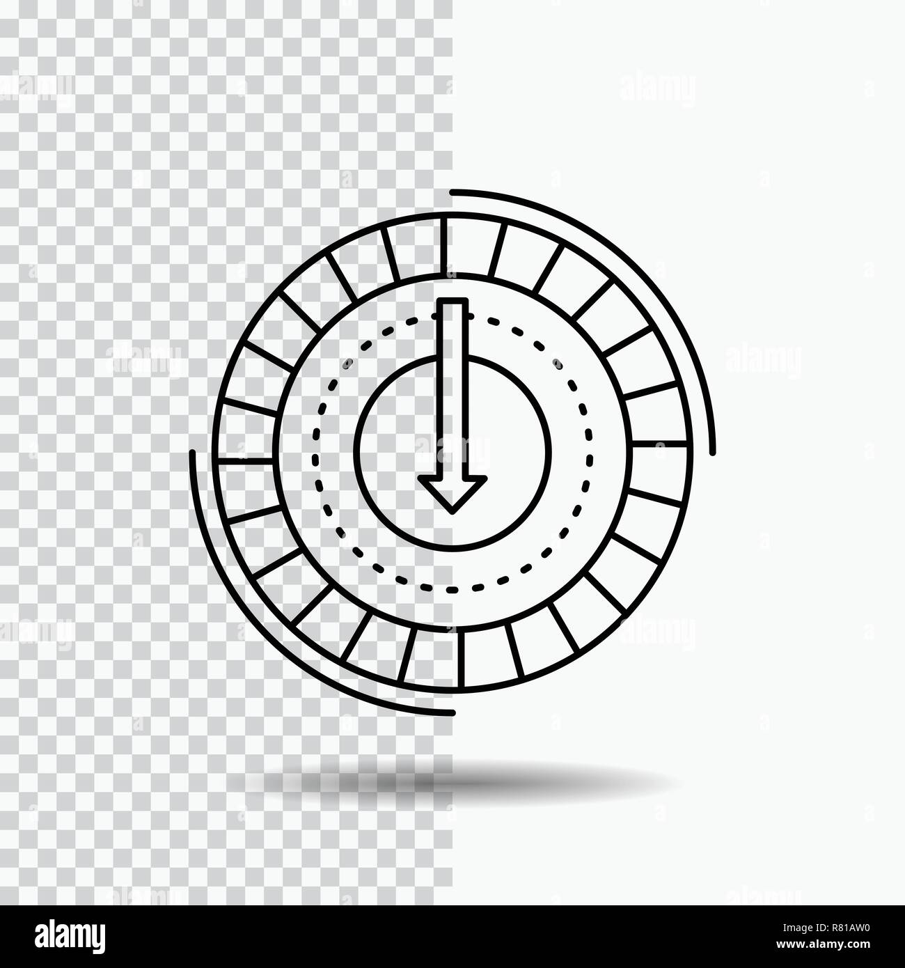 Plug on the floor Stock Vector Images - Alamy
