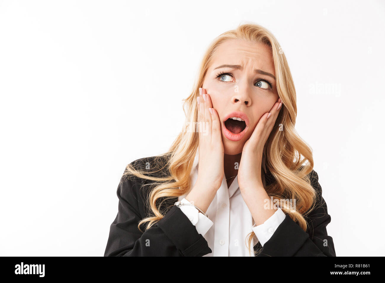 Sad business woman hi-res stock photography and images - Alamy