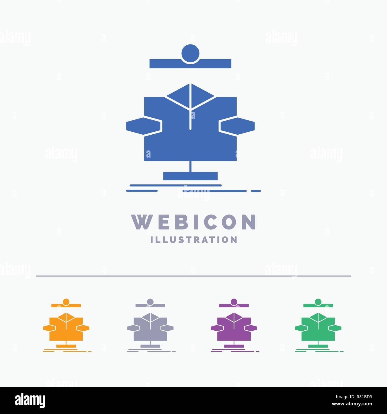 Abstract flowchart diagram computer program Cut Out Stock Images ...