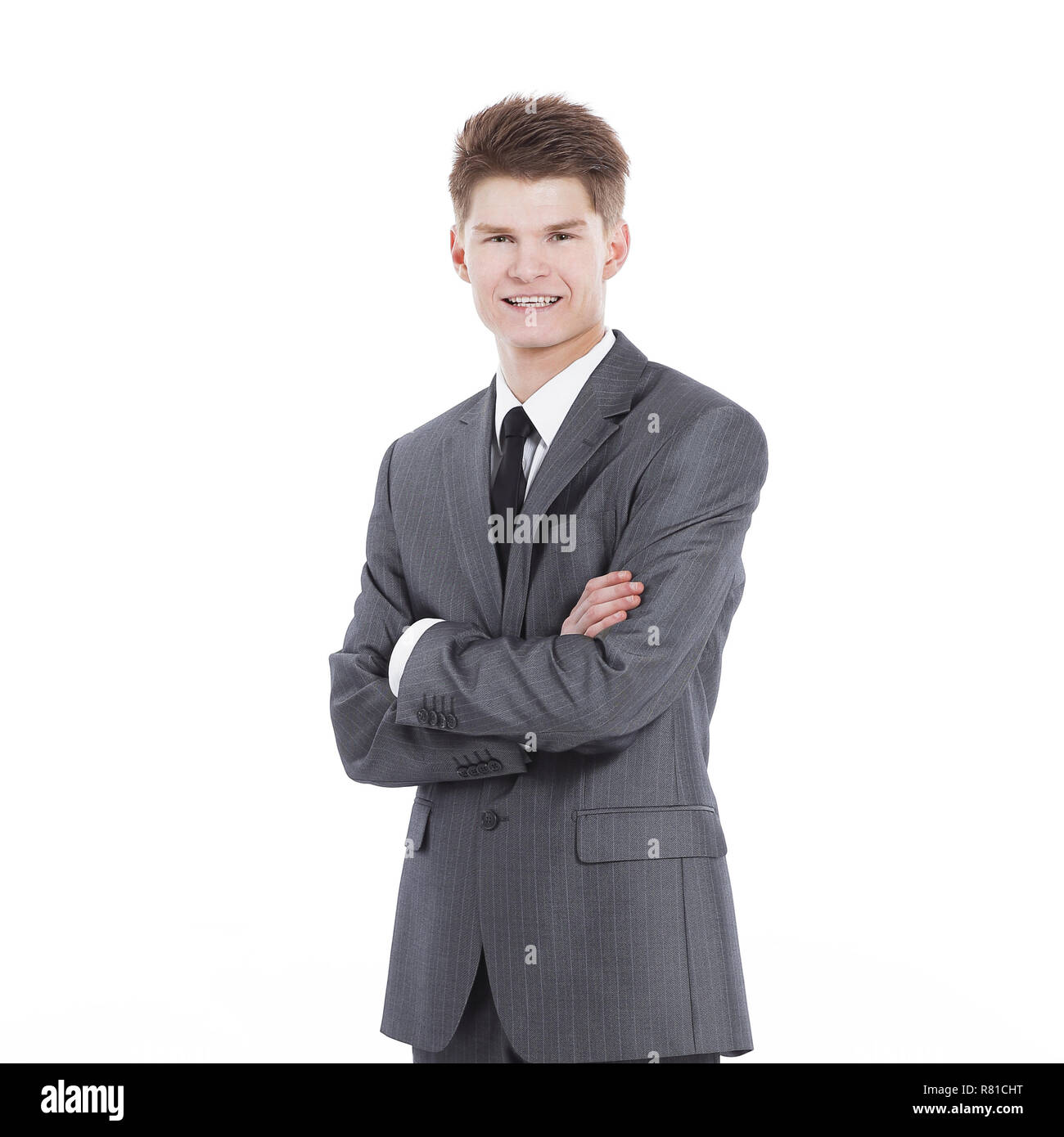 in full growth.portrait of a young professional Stock Photo - Alamy