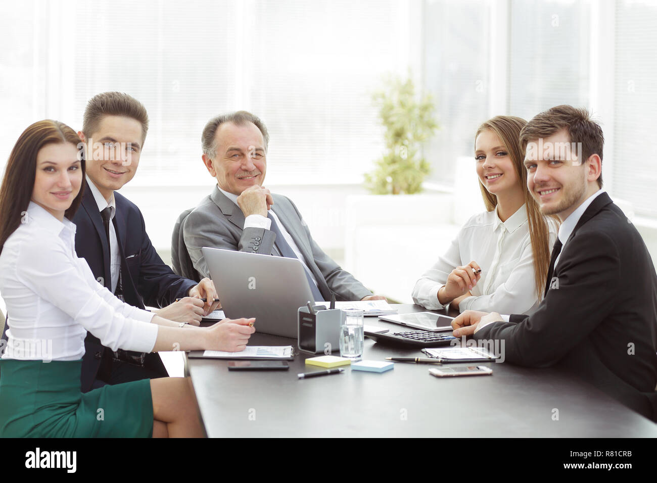 Group successful executive business team hi-res stock photography and ...