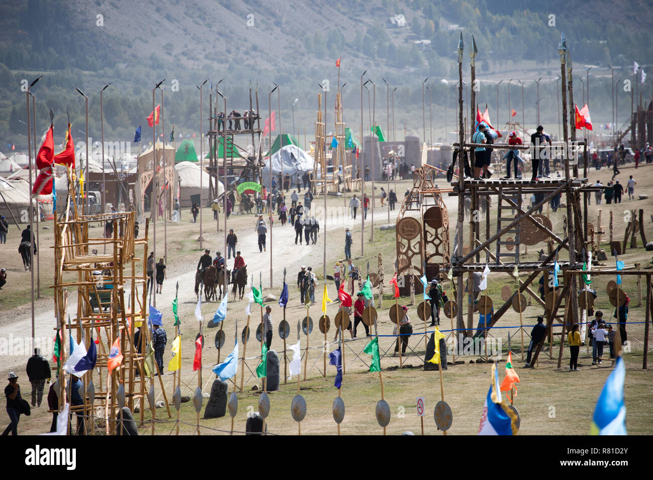 2018 World Nomad Games in Kyrgyzstan Stock Photo - Alamy