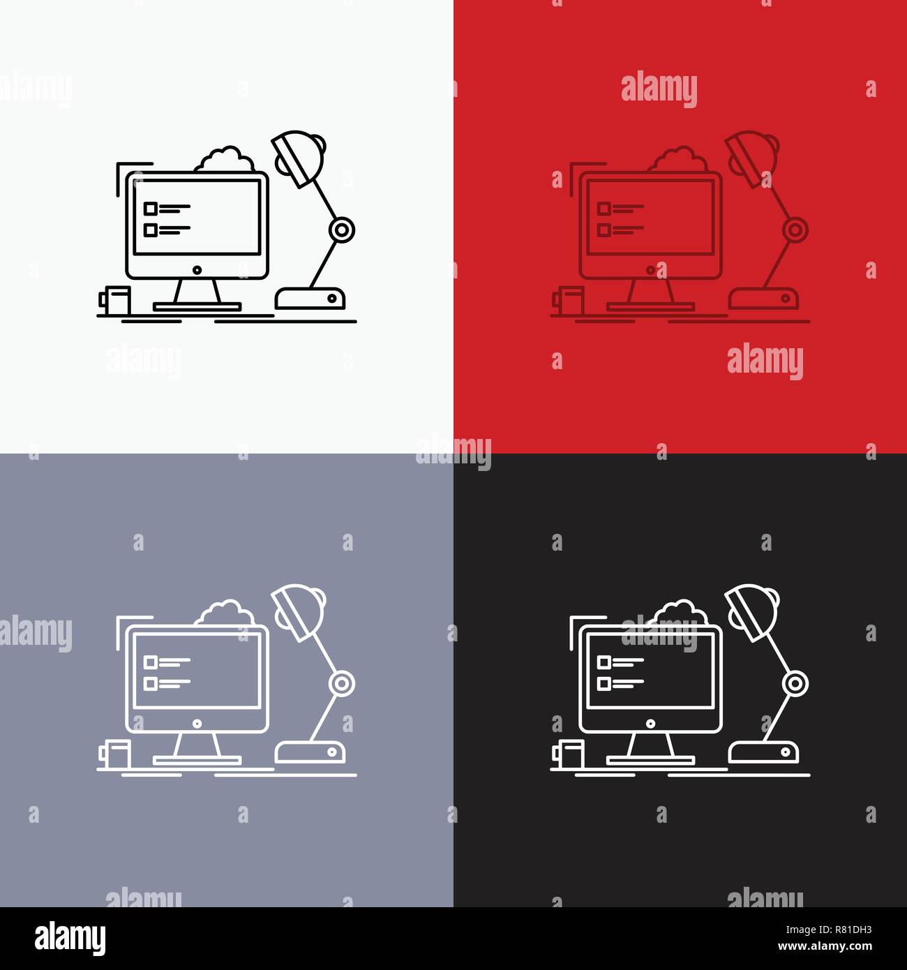 Designed wall Stock Vector Images - Alamy