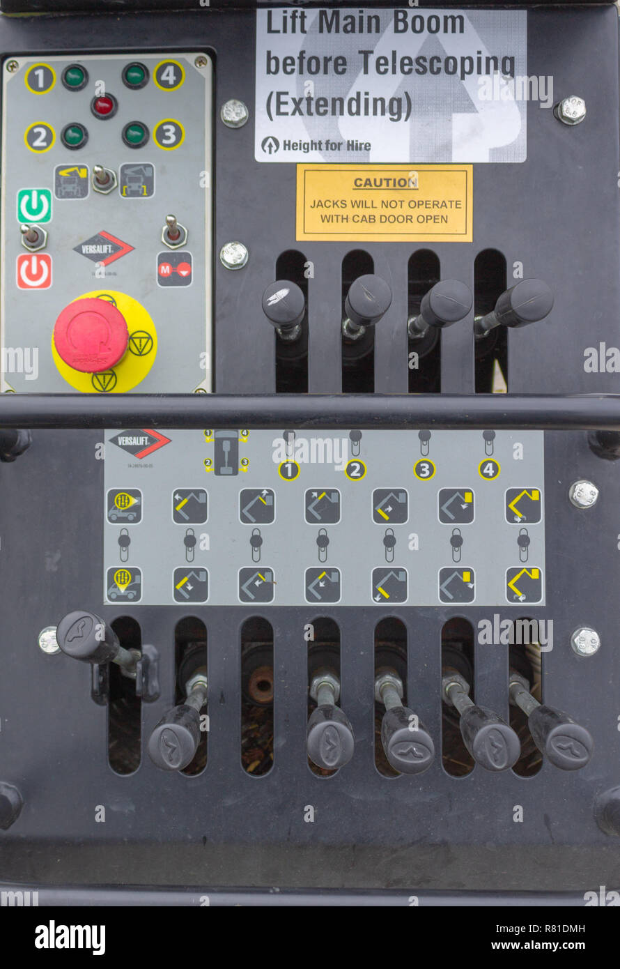 Crane control panel hi-res stock photography and images - Alamy