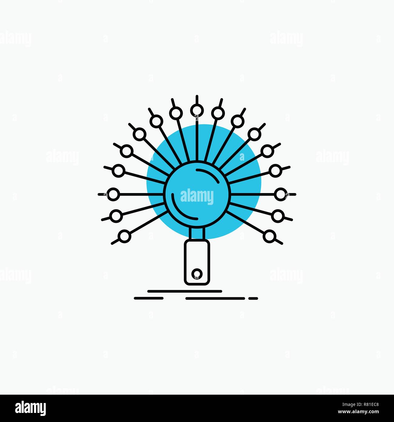 Data, information, informational, network, retrieval Line Icon Stock ... Data, information, informational, network, retrieval Line Icon Stock ...