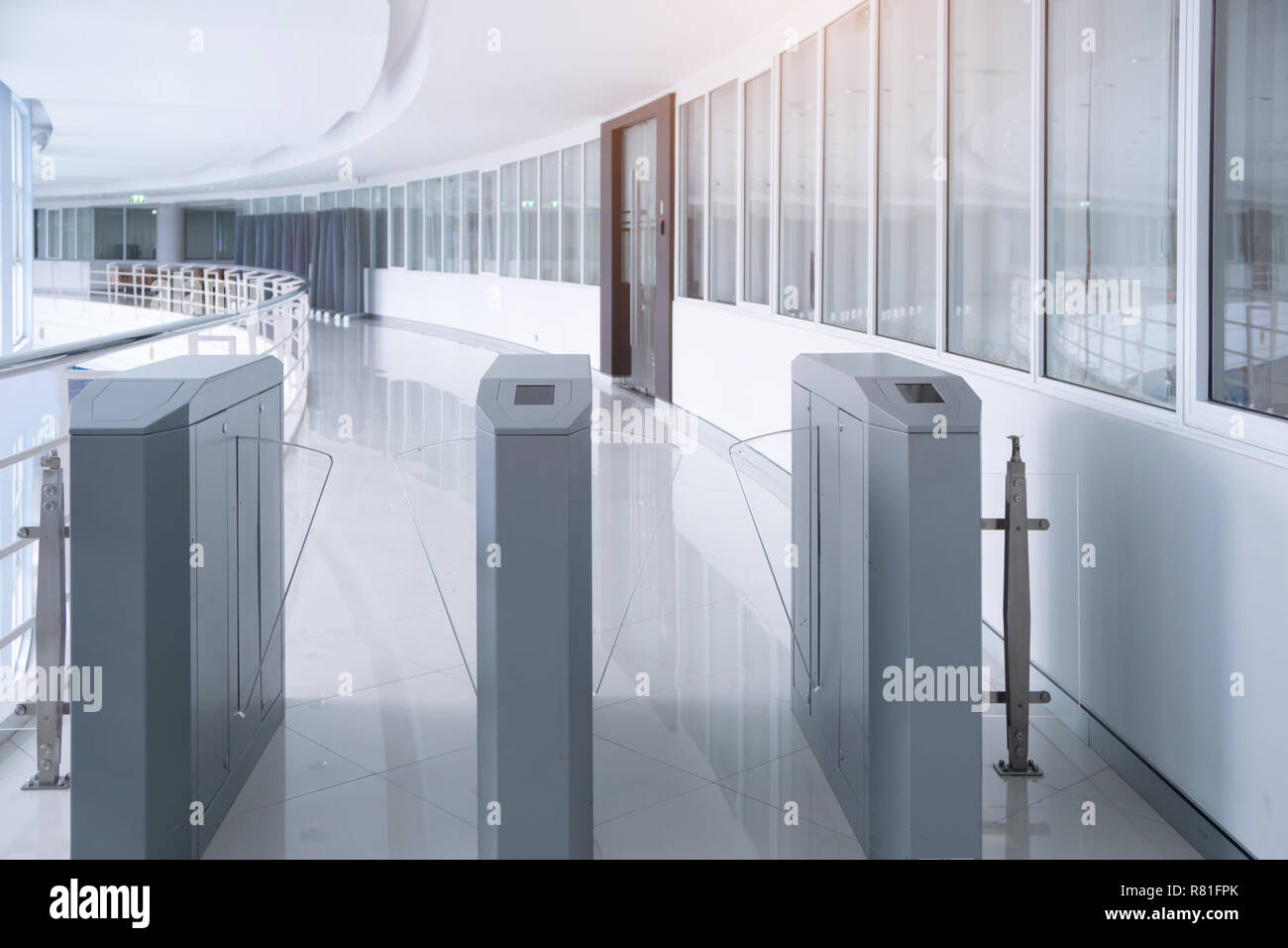 Security gate office hi-res stock photography and images - Alamy