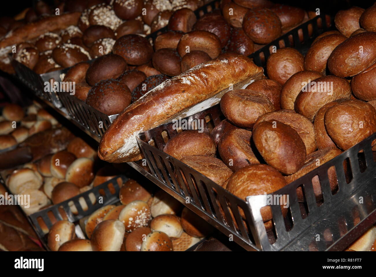 confectionary bread bread baking cupcakes bakery kitchen Stock Photo ...