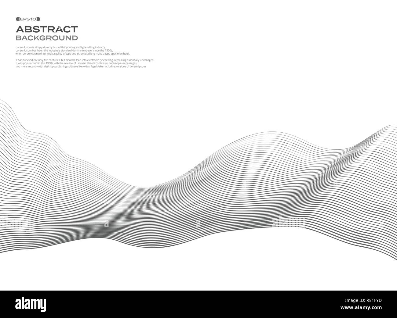 Wave design element hi-res stock photography and images - Alamy