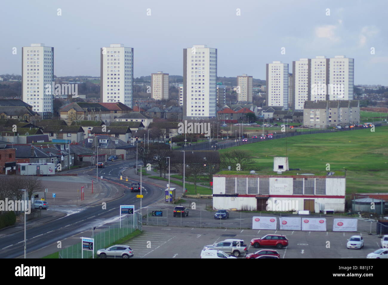 Tower Block Flats. Aberdeen, Scotland, UK Stock Photo - Alamy