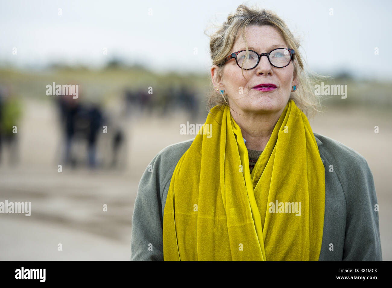A two minute silence is observed for Armistice day at West Sands in St ...