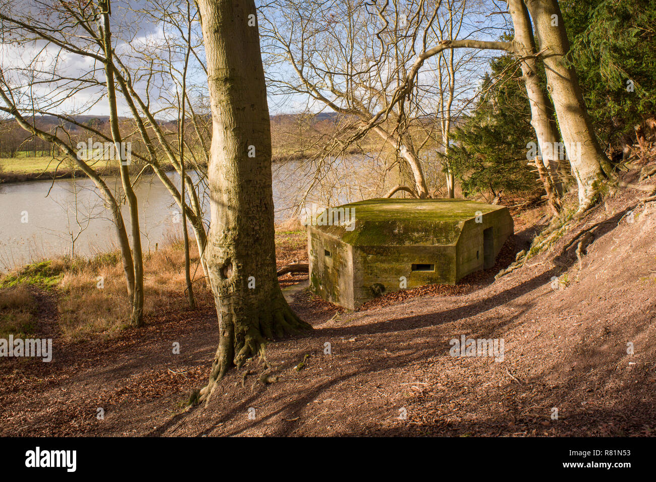 Pill box ww2 hi-res stock photography and images - Alamy