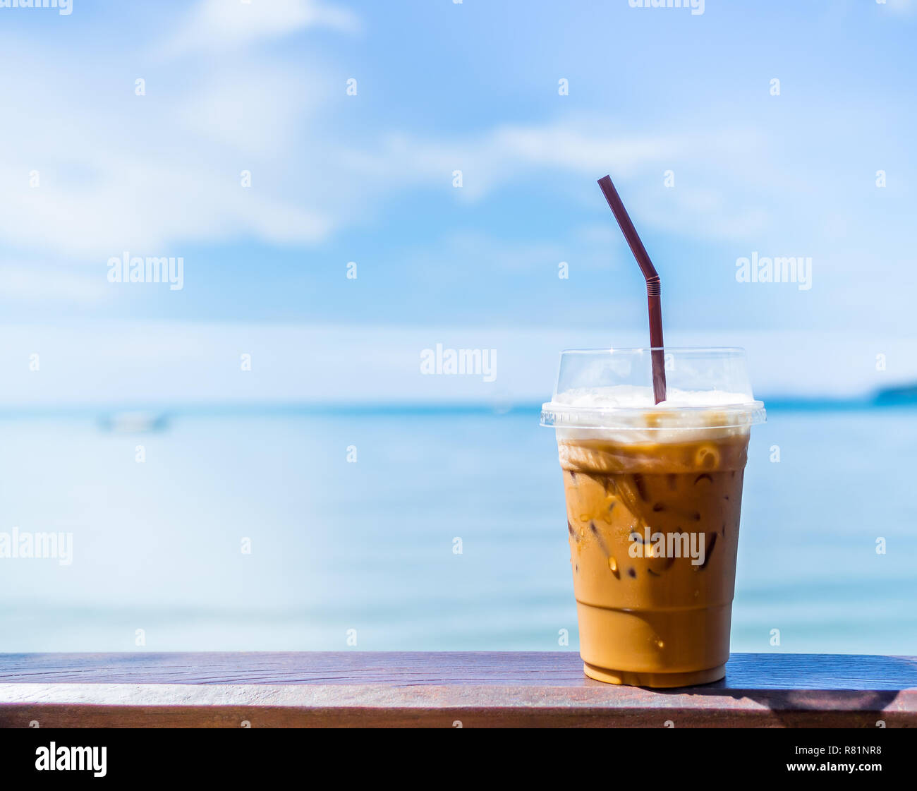 Milky iced tea hi-res stock photography and images - Alamy