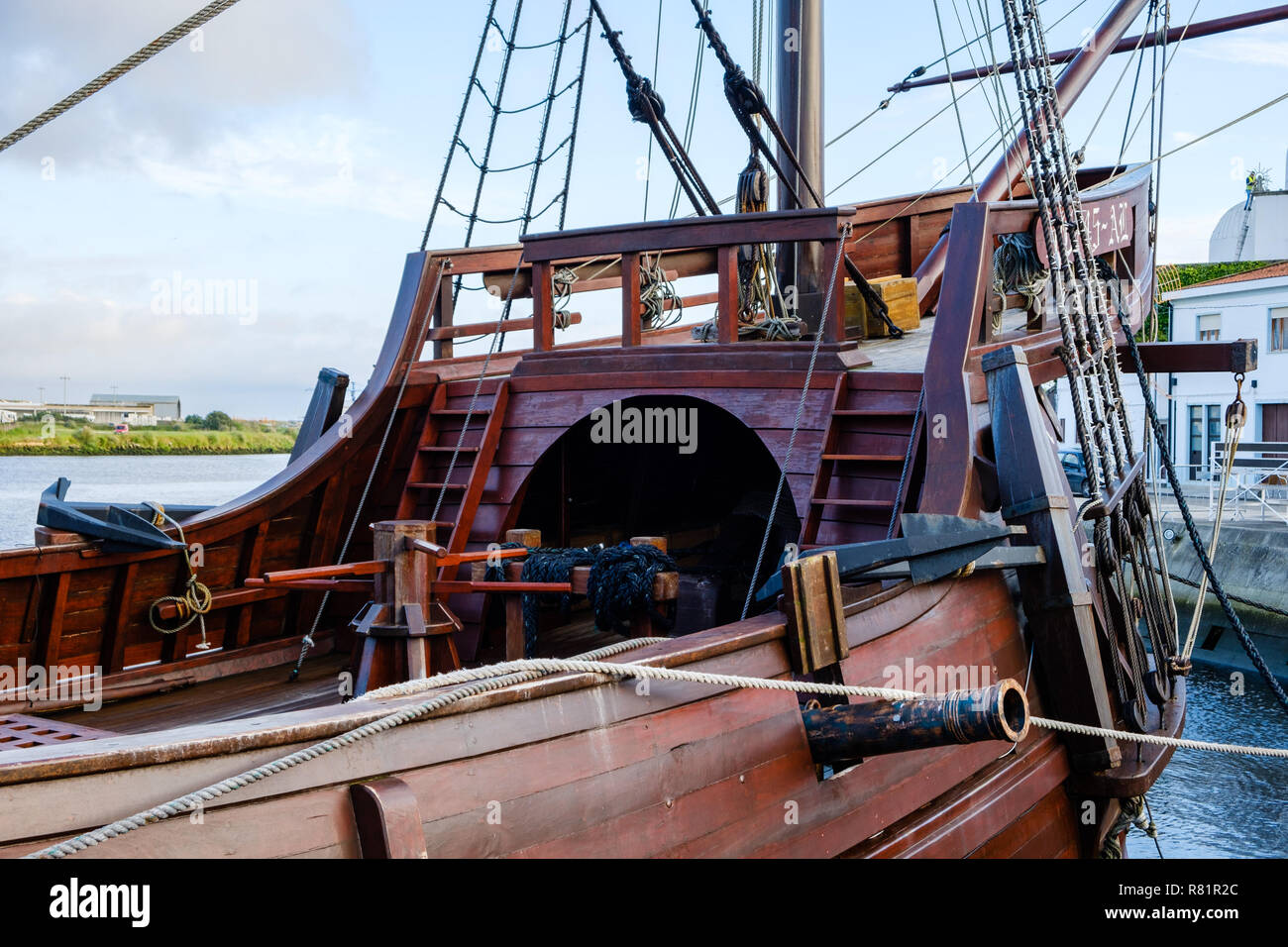 Vila do Conde, Portugal - June 01, 2018 : Sunny day by the the ...