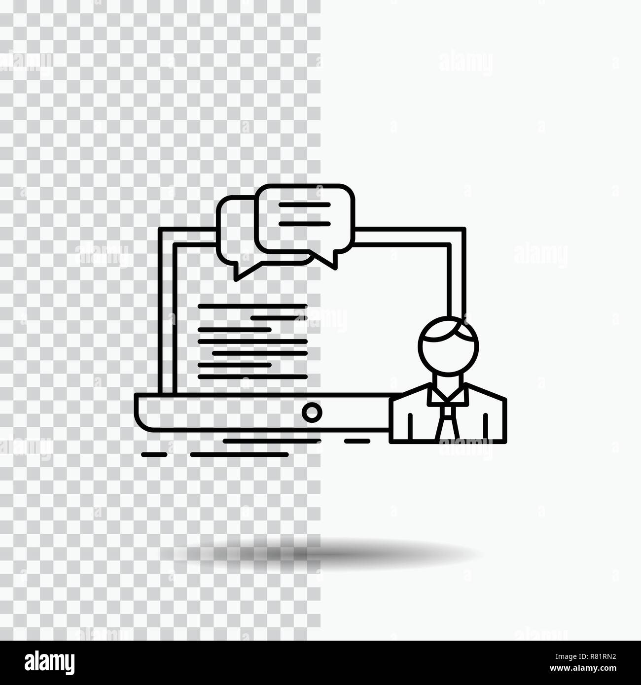 Advertiser experience Stock Vector Images - Alamy