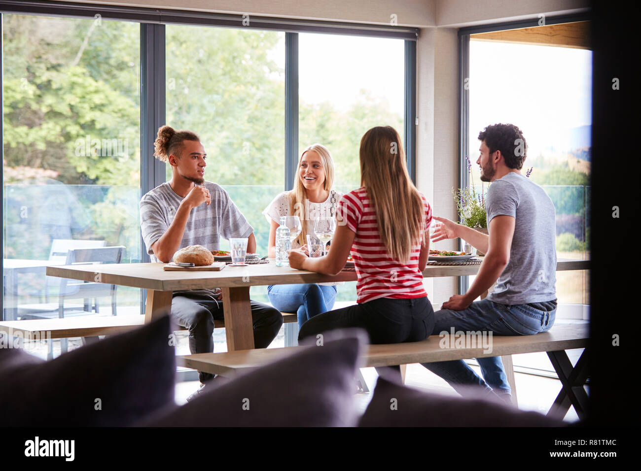 Four party hi-res stock photography and images - Alamy