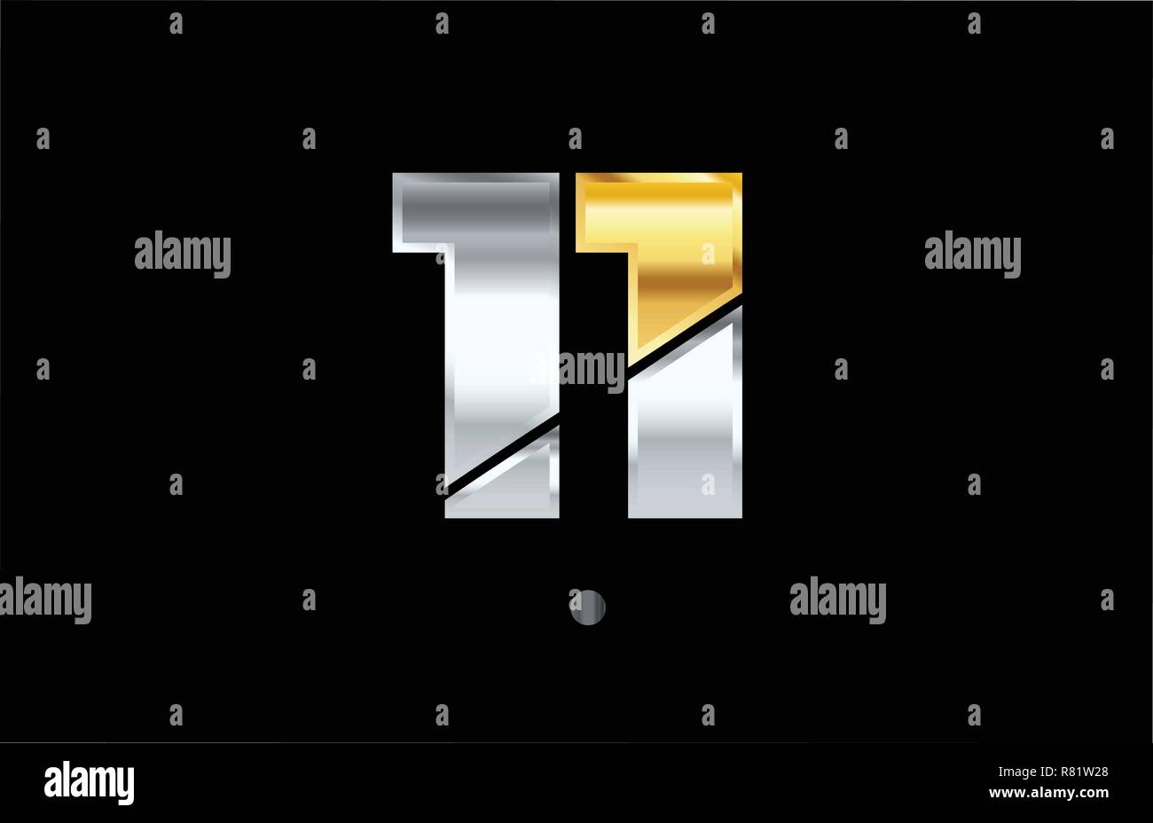 Number 11 vector vectors hi-res stock photography and images - Alamy
