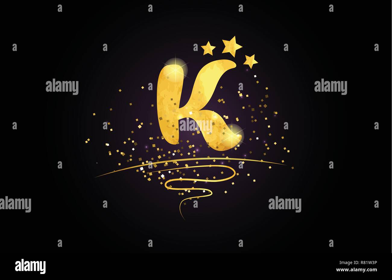 K star logo Stock Vector Images - Alamy