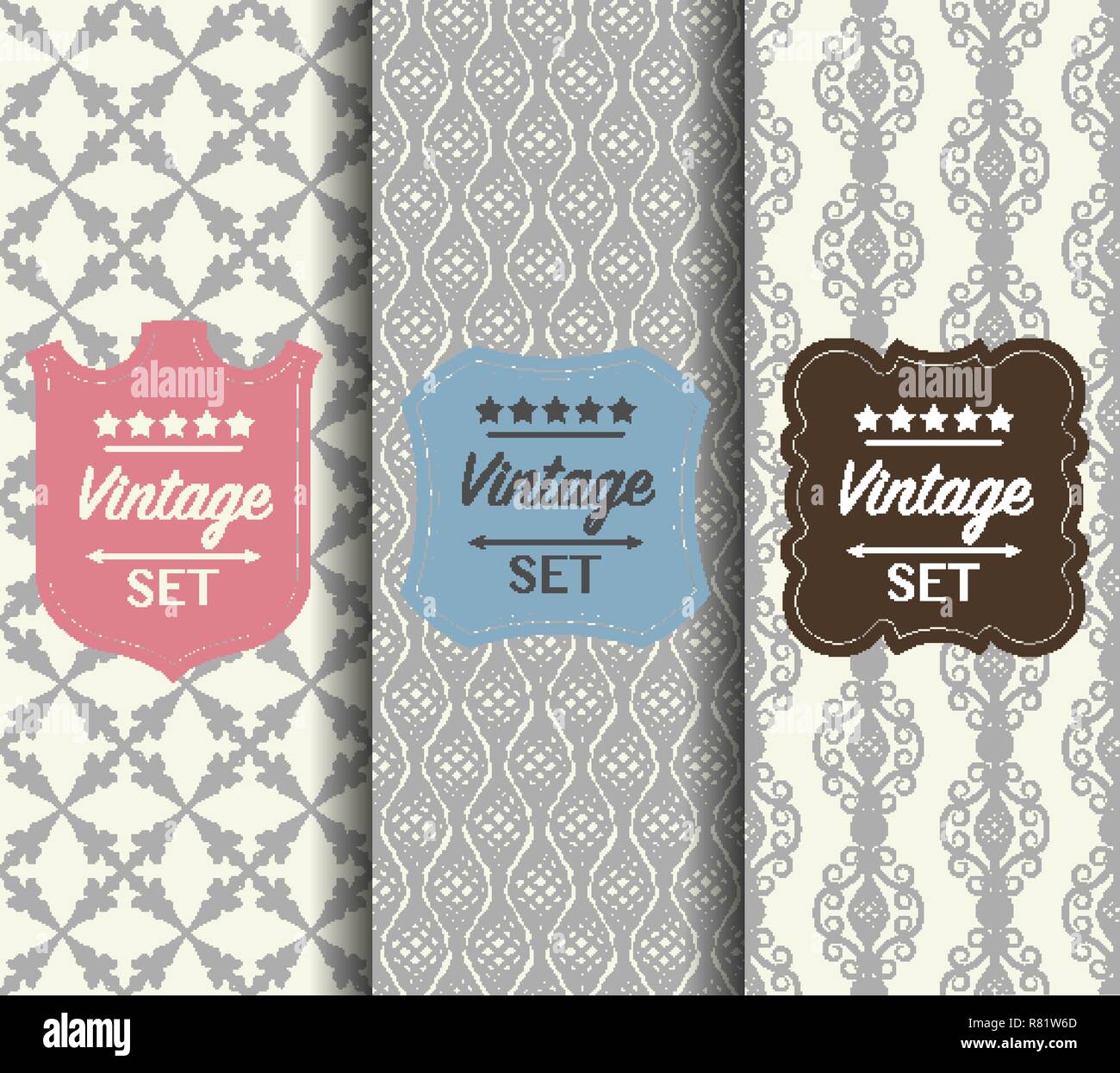 Bright seamless vector Stock Vector Images - Alamy