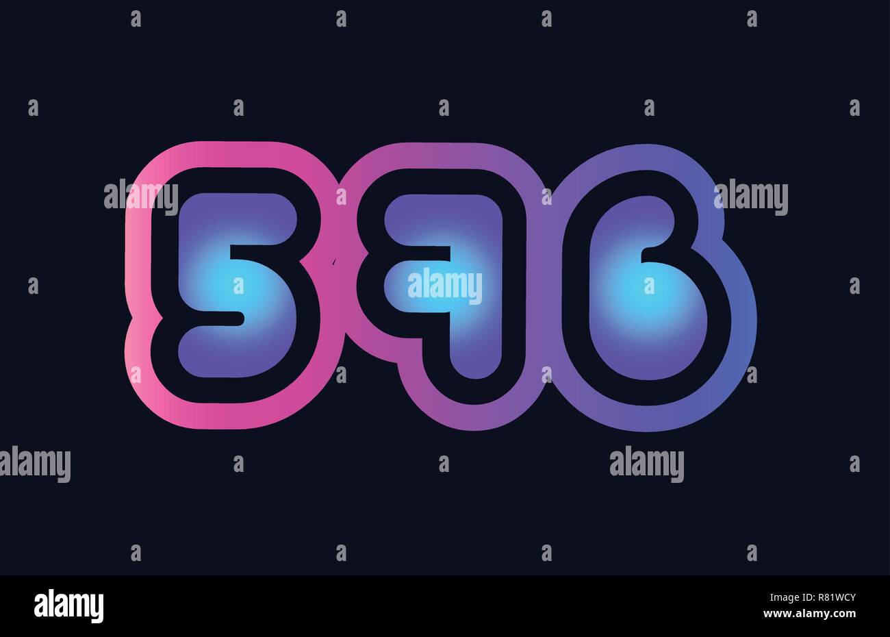 Number 576 Stock Vector Images - Alamy