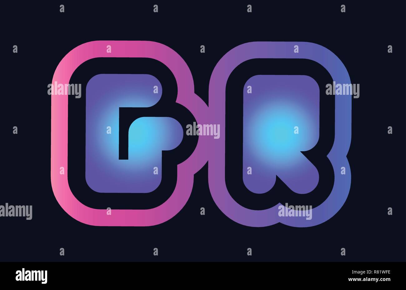 The pink and gr Stock Vector Images - Alamy