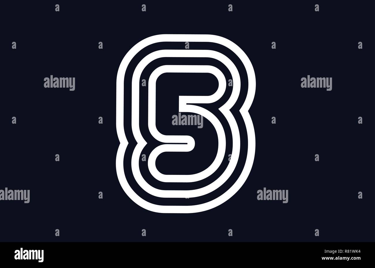 Number 5 Stock Vector Images - Alamy