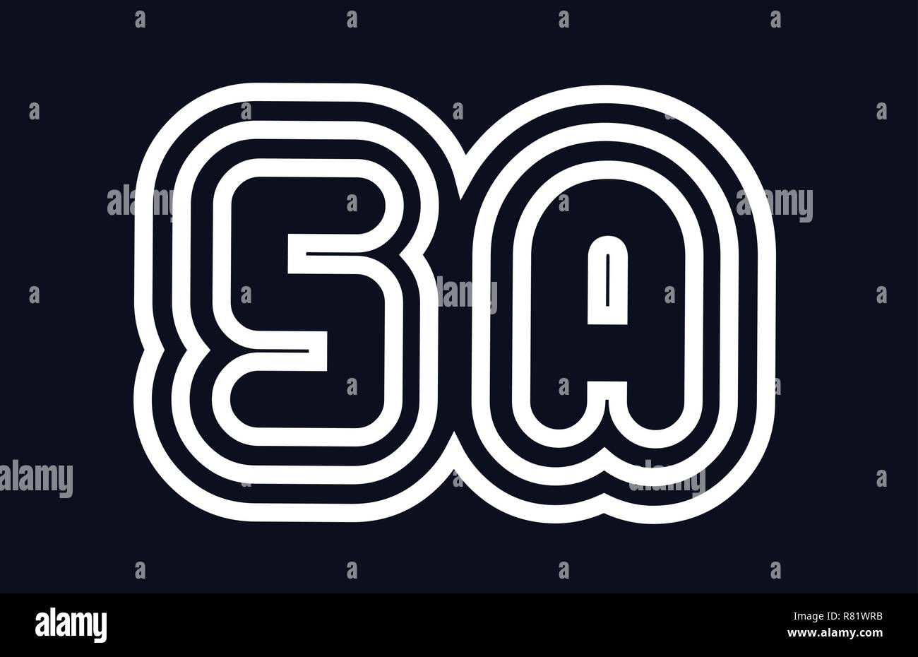 Letter sa hi-res stock photography and images - Alamy