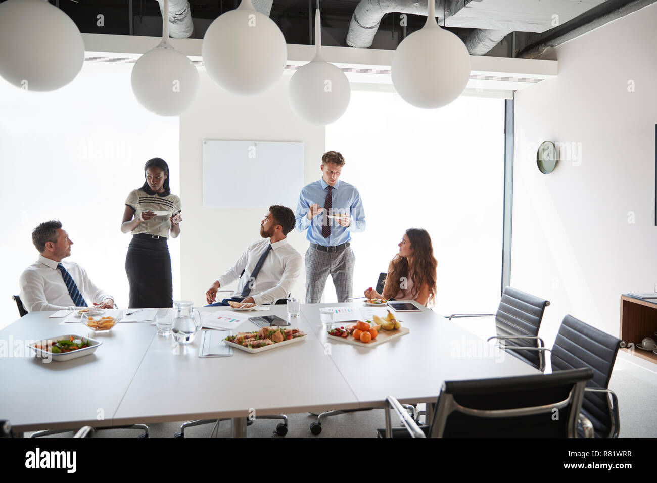 Modern office lunch room hi-res stock photography and images - Alamy