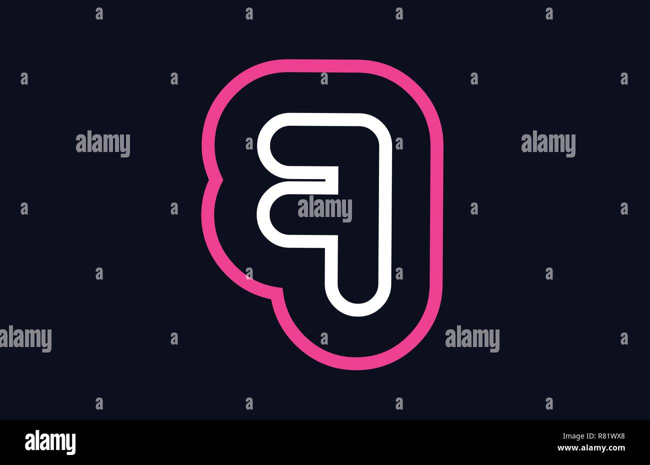 Blue 7 Stock Vector Images - Alamy