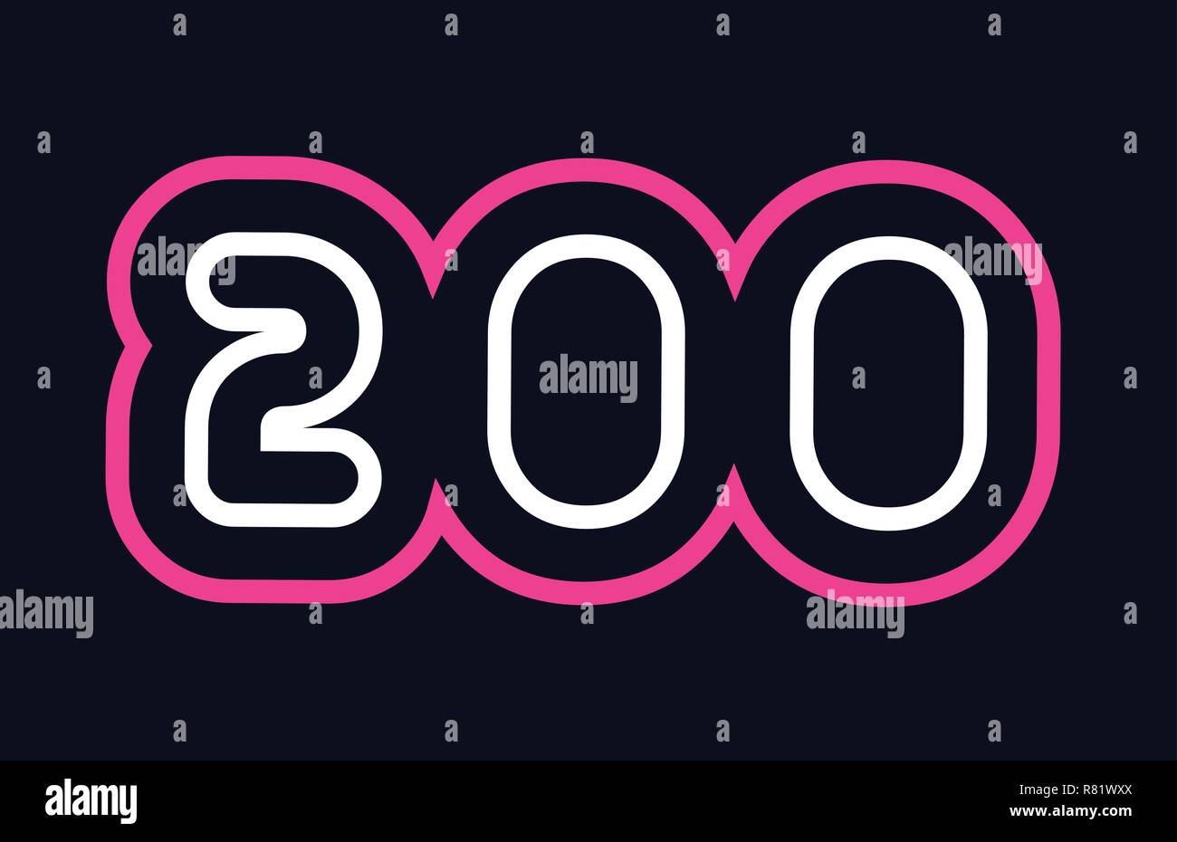 200 vector vectors hi-res stock photography and images - Alamy