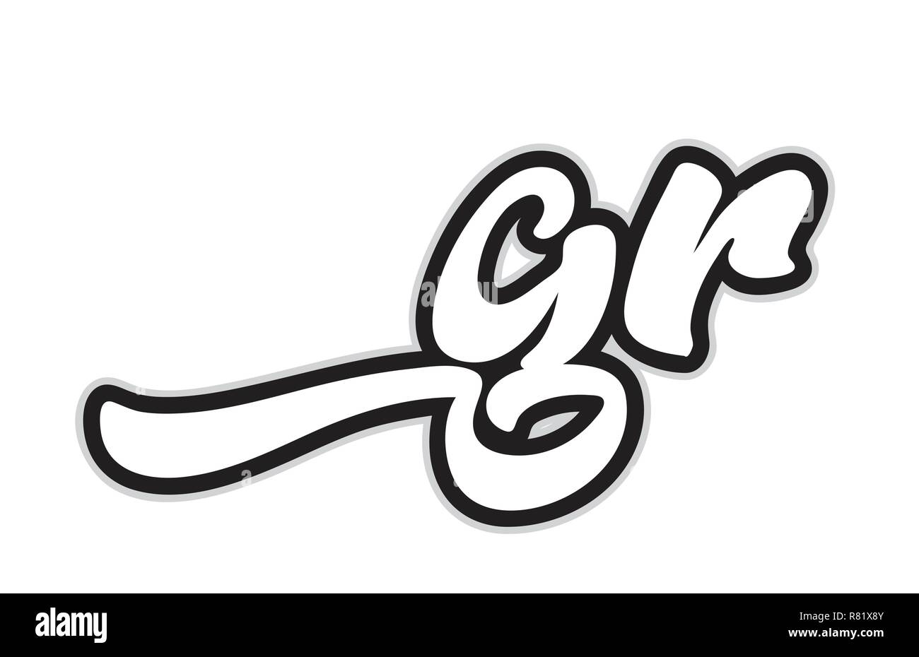 Gr symbol Black and White Stock Photos & Images - Alamy