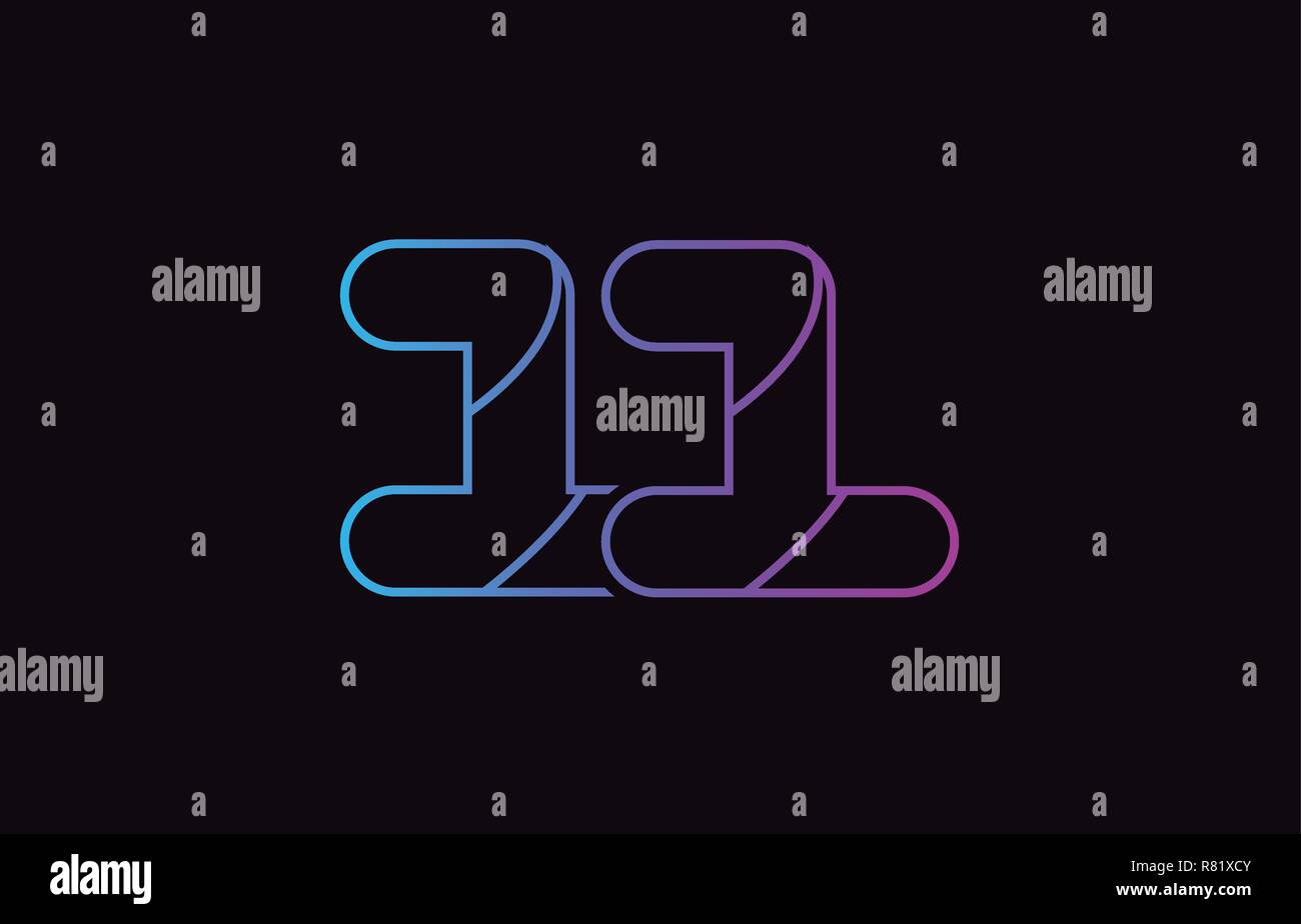 11 logo Stock Vector Images - Alamy