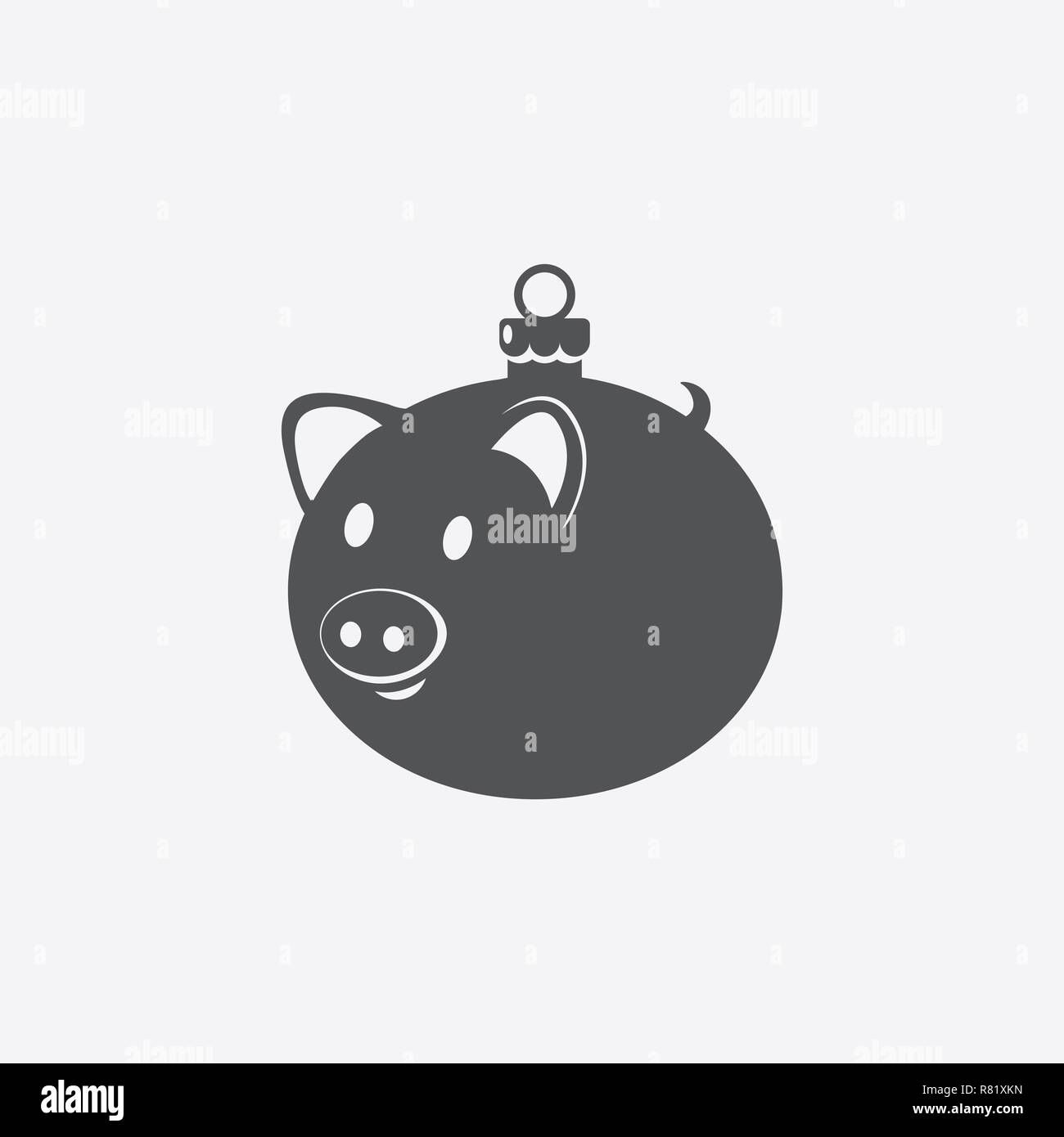 Christmas ball shaped Stock Vector Images - Alamy