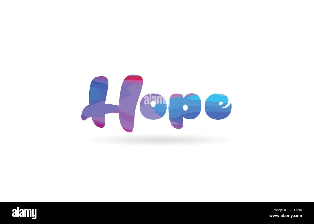 Hope the word Stock Vector Images - Alamy