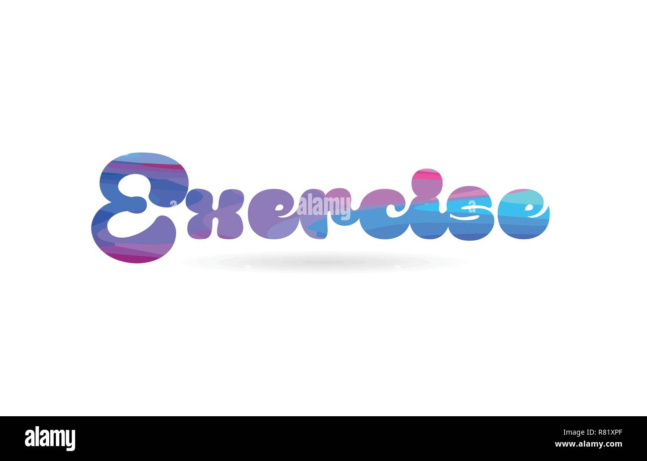 Exercise word hi-res stock photography and images - Alamy